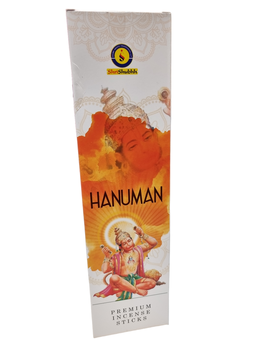 Shubh Asiatic Premium Hanuman Incense Stick 100g – Om Bhakti Shringar ...